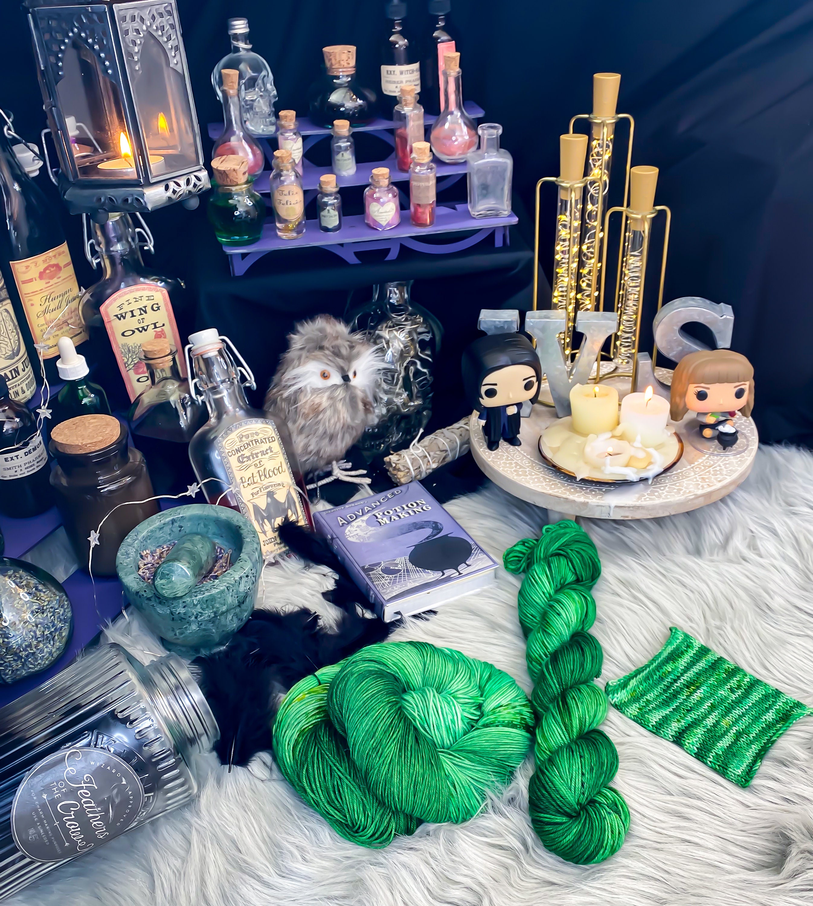 Baruffio es Brain Elixir Indie gefärbtes Garn - Etsy.de