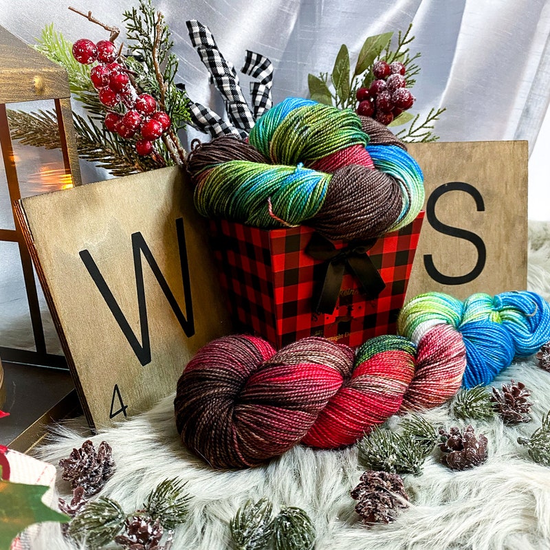 Christmas Yarn - Etsy