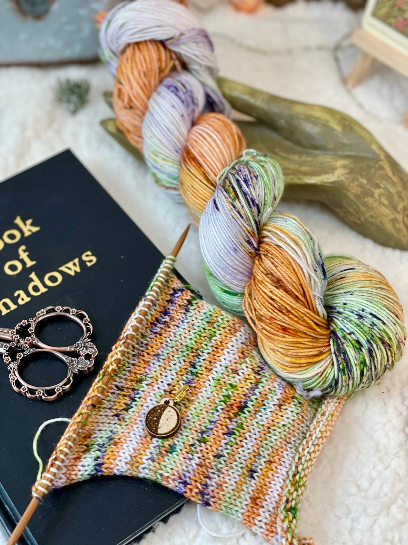 Imbolc Indie Dyed Yarn - Etsy