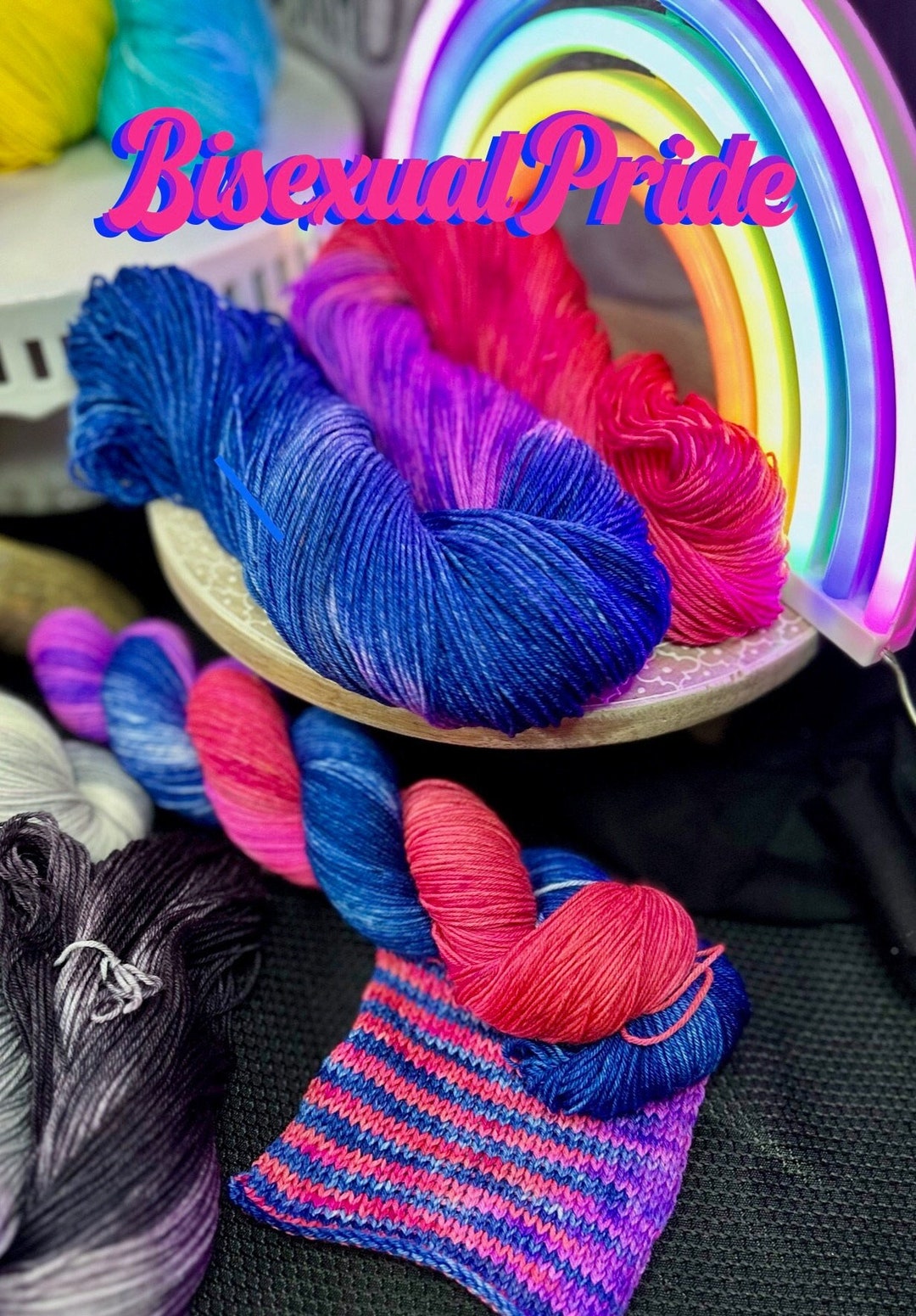 Pride Flags Yarn Bi Pride - Etsy