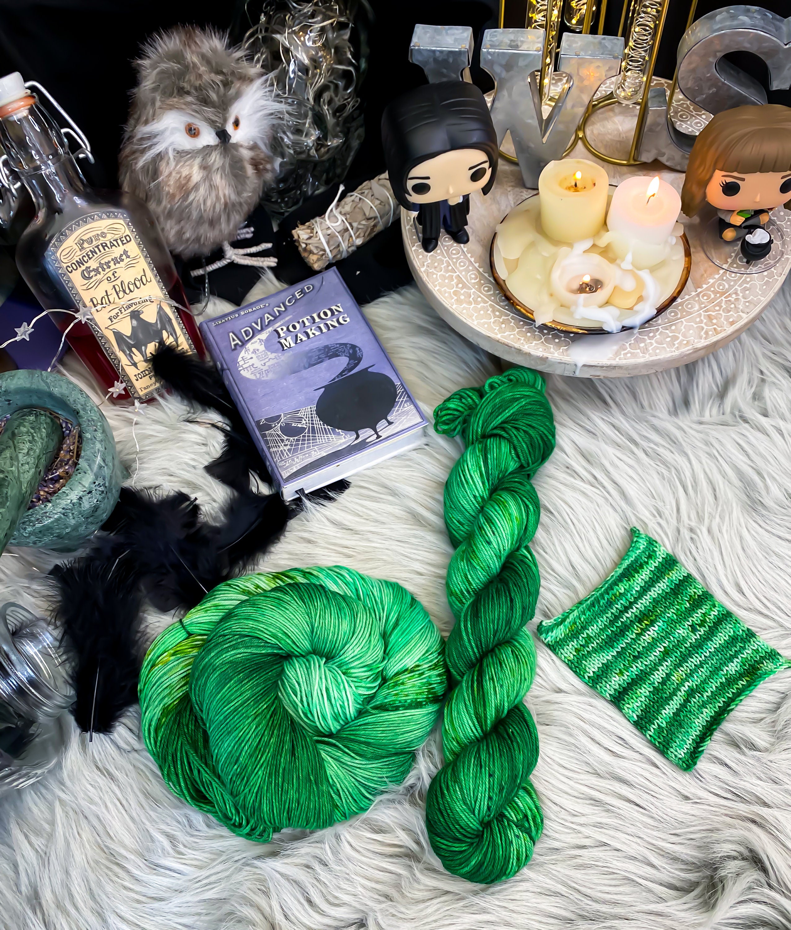 Baruffio es Brain Elixir Indie gefärbtes Garn - Etsy.de