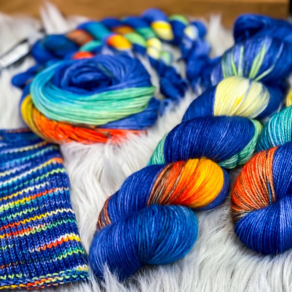 Space Dyed Yarn - Etsy
