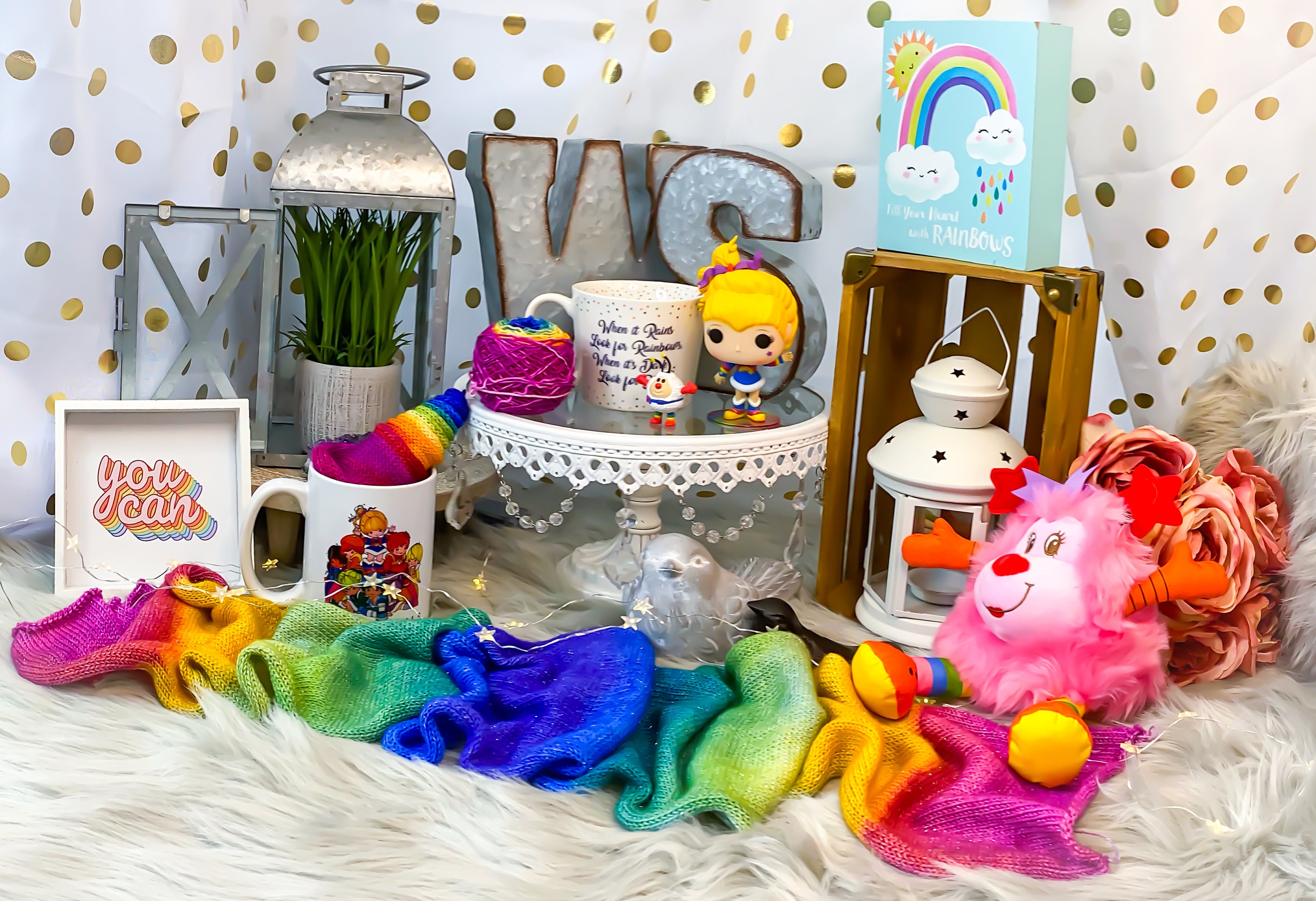 Rainbow Brite Inspired Gradient - Etsy