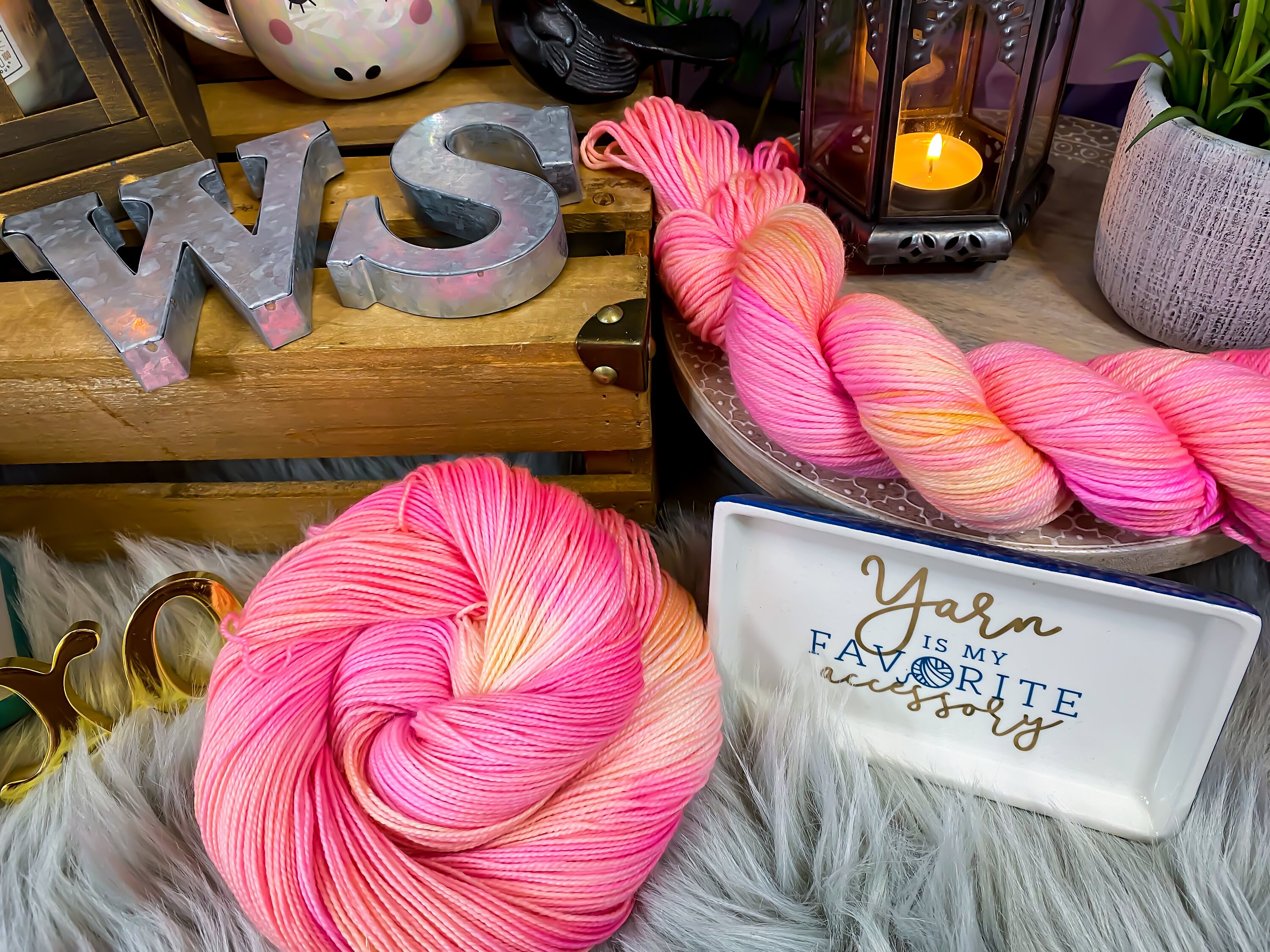 Peachy Keen - Indie Dyed Yarn - Etsy