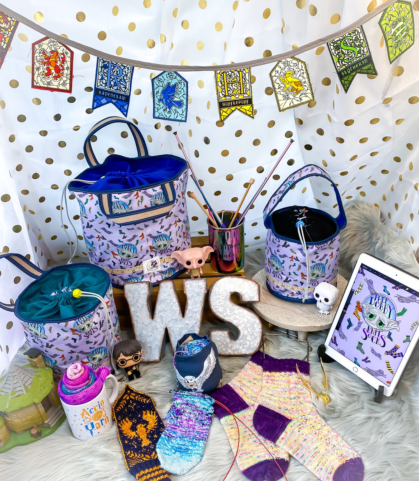 Project Bag: Free Dobby Knit Socks | Etsy