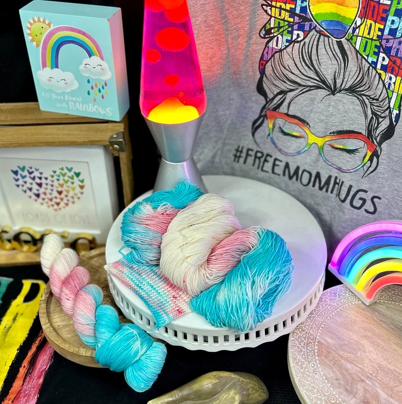 Pride Flags Yarn - Trans Pride - Etsy