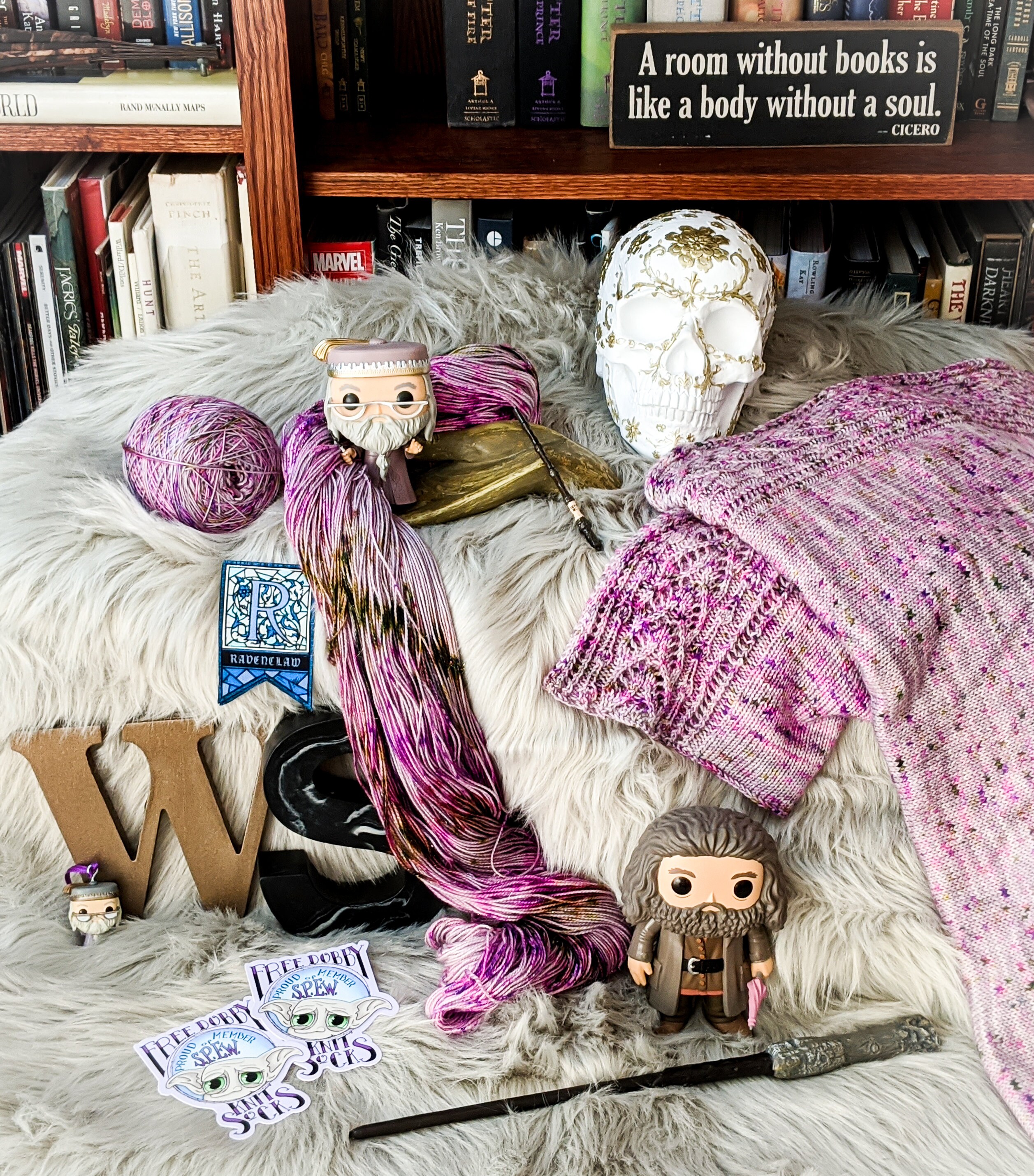 Dumbledore's Knitting - Etsy