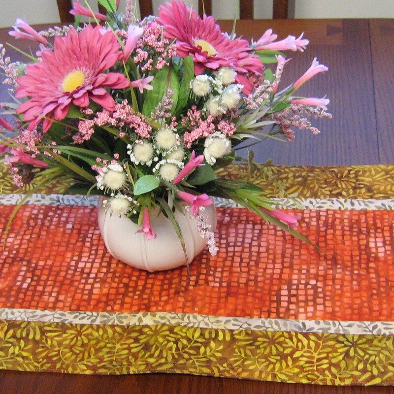 Batik Table Runner - Etsy
