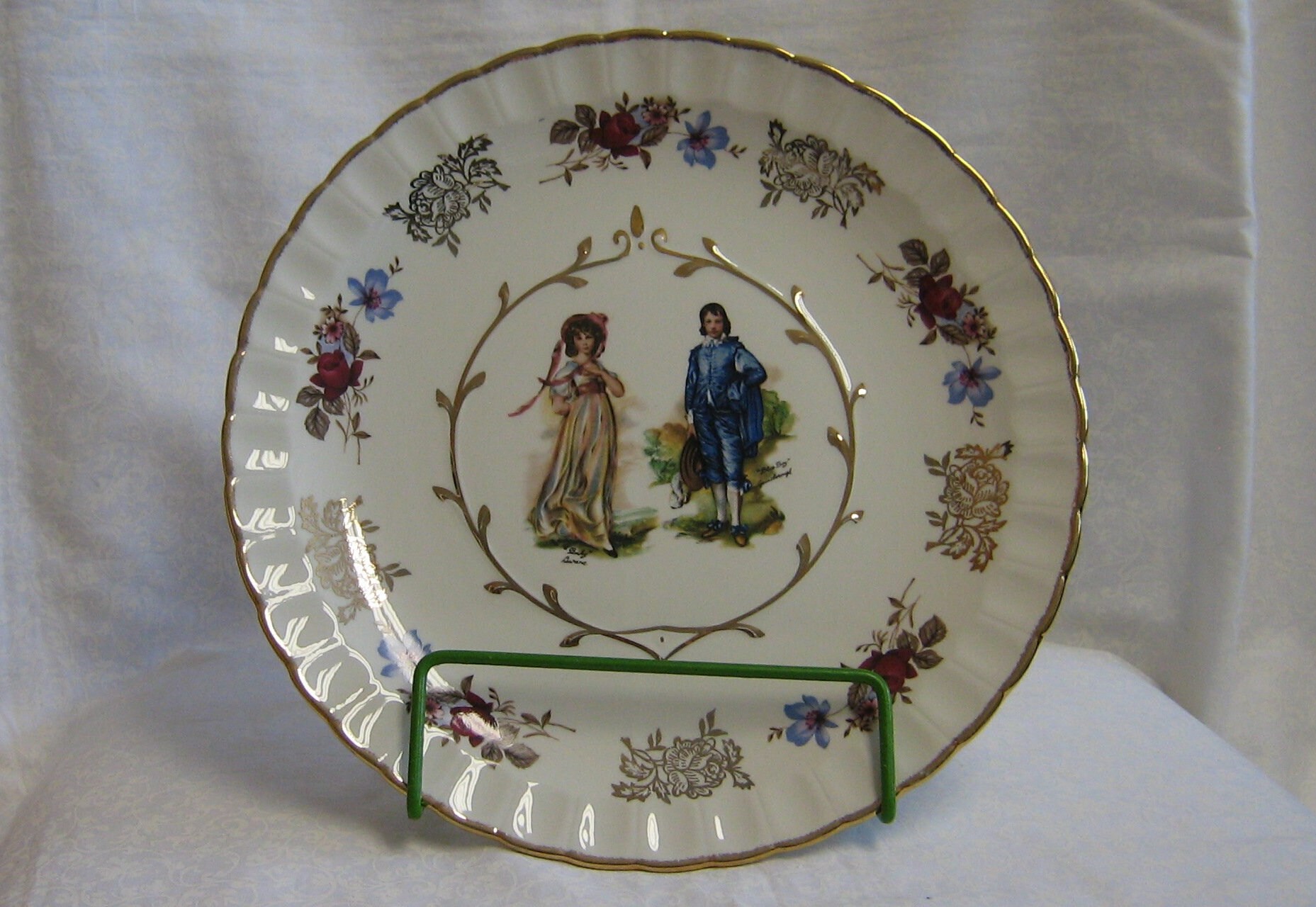 Vintage Blue Boy and Pinkie Alpine Avon Plate Collector Plate - Etsy