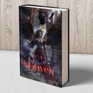 Premade Book Cover Design, Dark Raven, Avenging Angel, Ebook Cover ...
