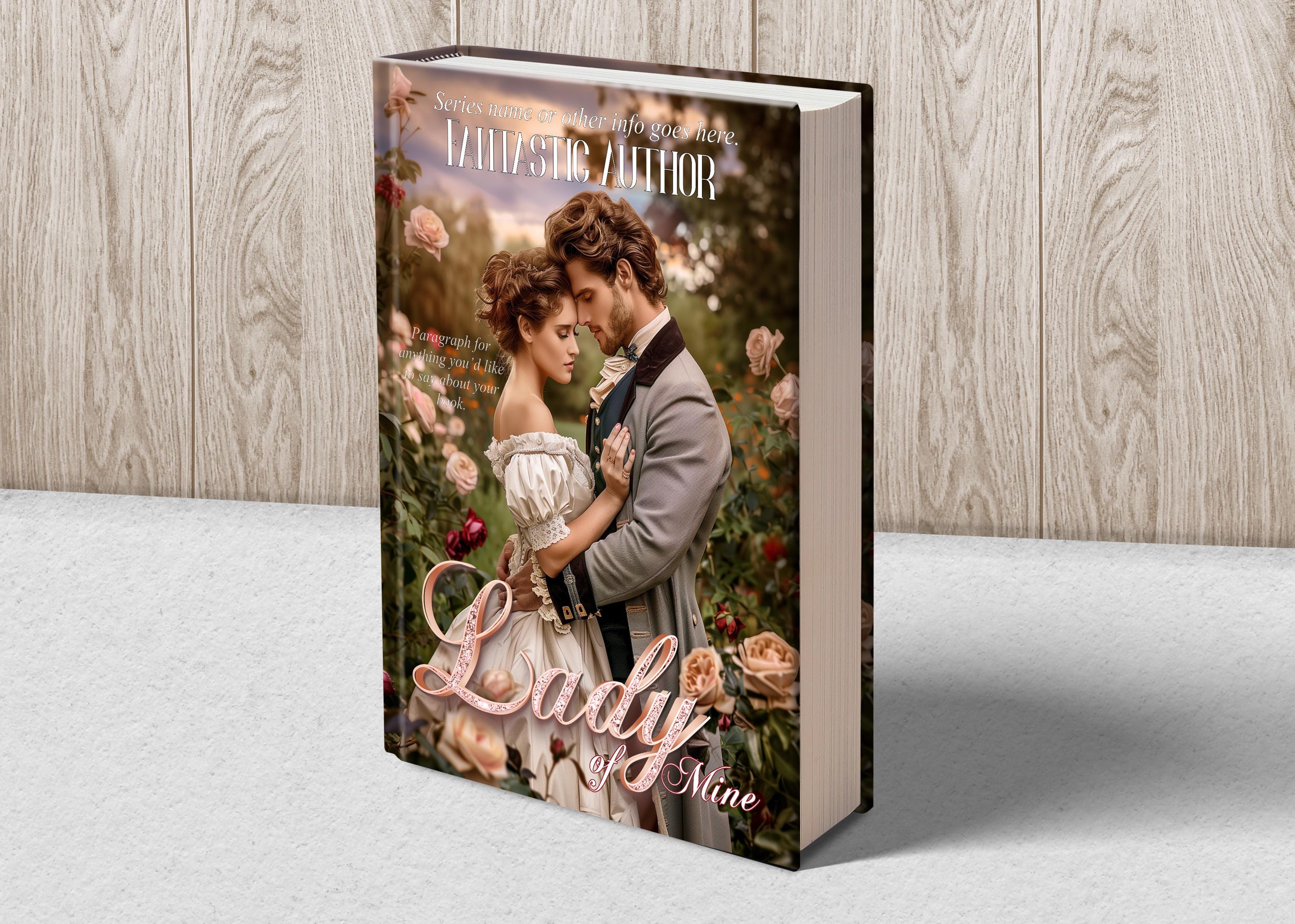 Premade Book Cover Design, Ebook Cover, Historical Romance Digital Book ...