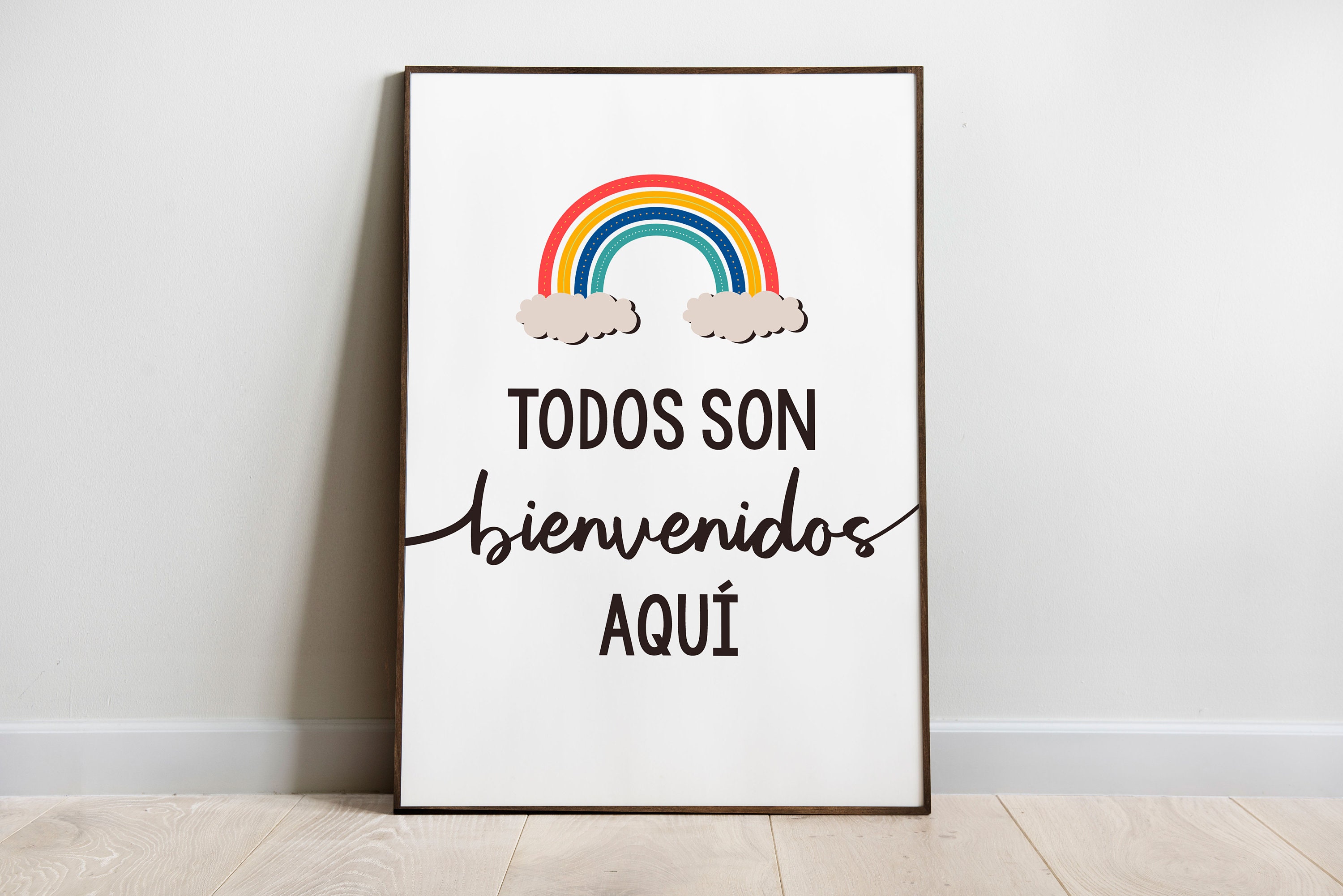 Todos Son Bienvenidos aqui Bilingual School Counselor Decor - Etsy France