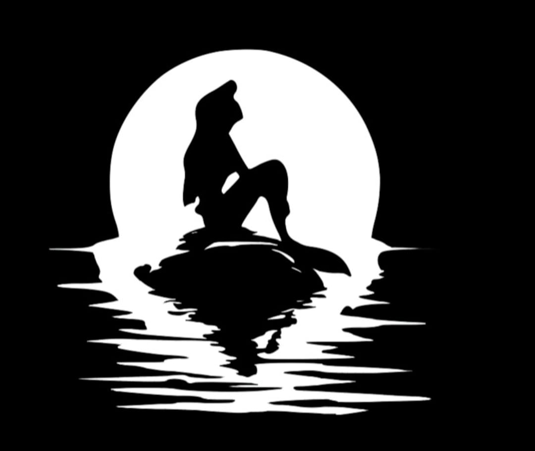Disney's© the Little Mermaid© Ariel - Vinyl Decal - Etsy
