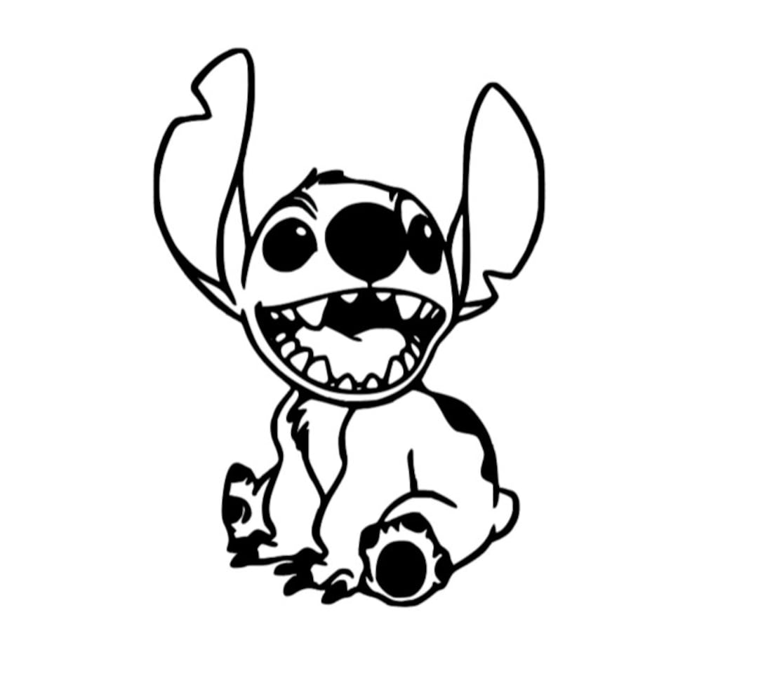 Disney's© Lilo & Stitch© Stitch Decal - Etsy