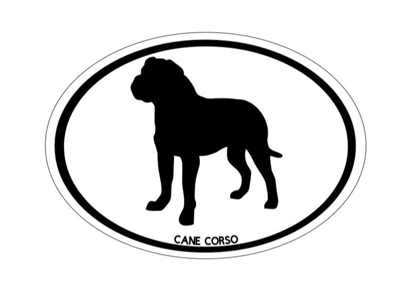 Cane Corso - 2 Layer - Permanent Vinyl Decal - Etsy Canada