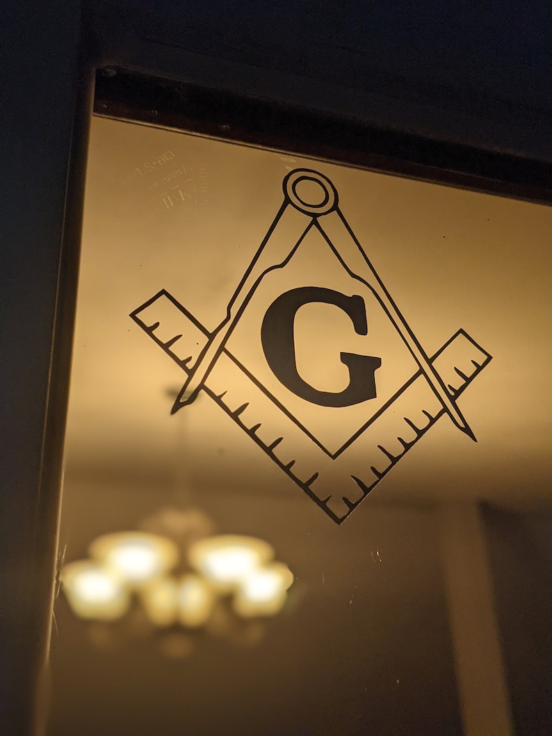 Freemasonry Fraternity Mason Masonic Square and Compass Emblem - Etsy
