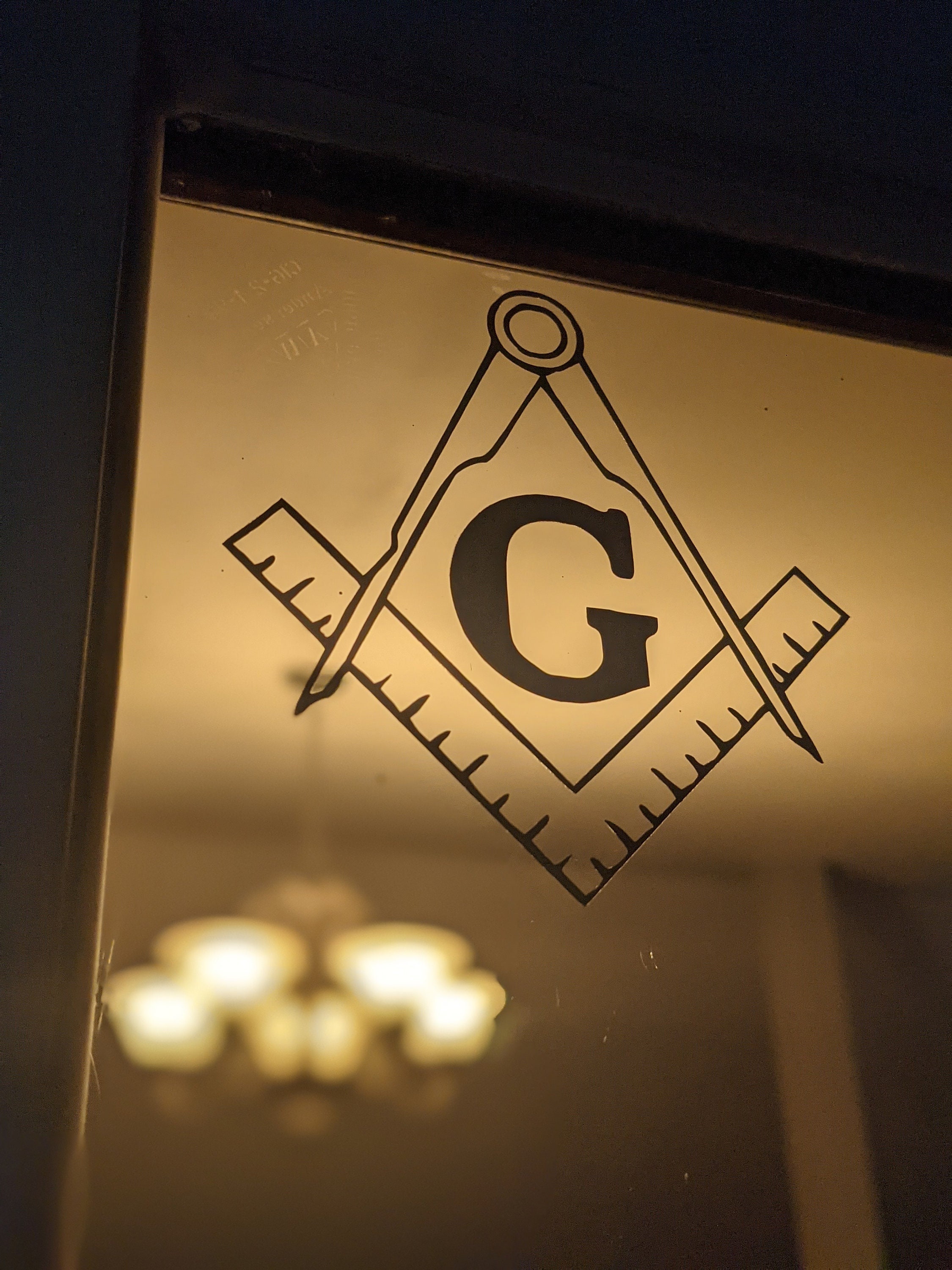 Freemasonry Fraternity Mason Masonic Square and Compass Emblem Decal - Etsy