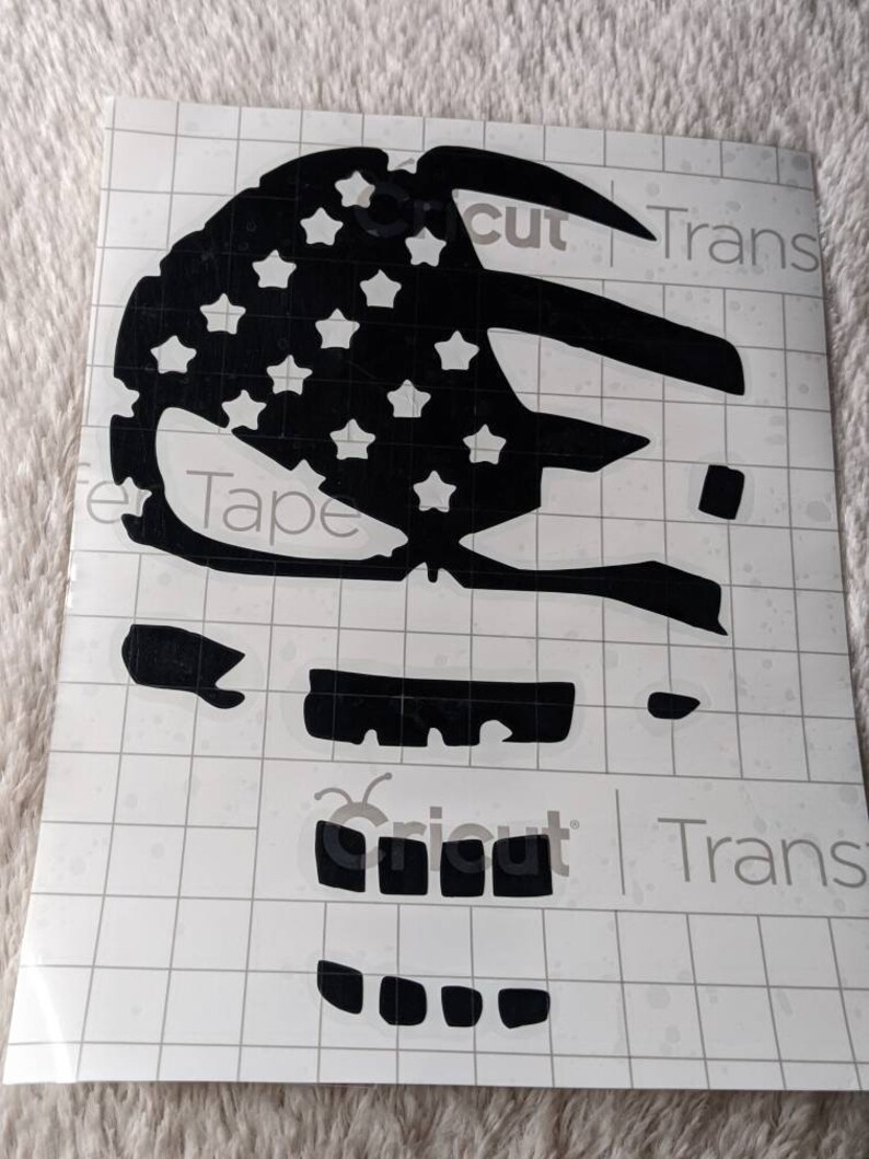 Distressed Skull/flag Decal - Permanent Vinyl - Etsy