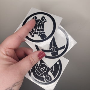 World of Warcraft Vinyl Decals |wow Class Decals|evoker|paladin|warrior ...