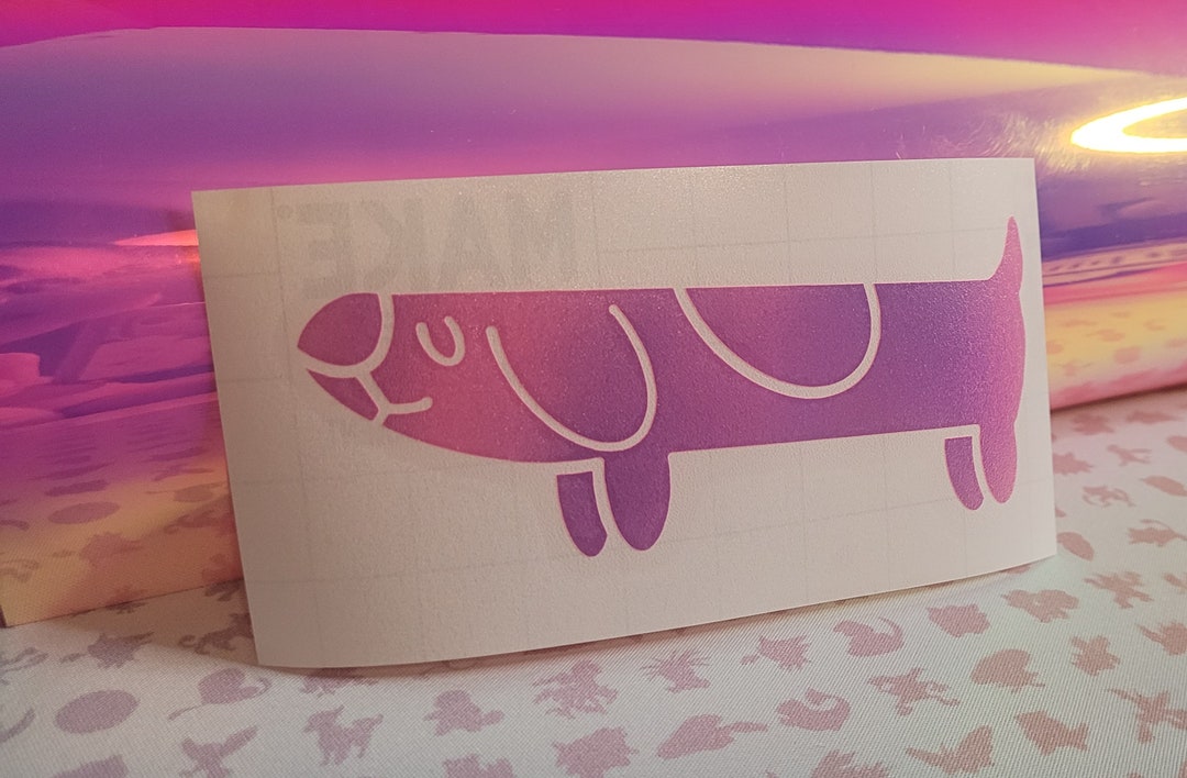 Solid Holo Long Dog Decal | Vinyl Decal | Hidden Long Dog | Bluey ...