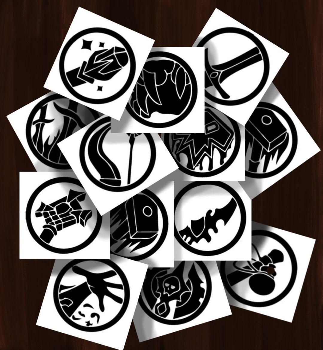 World of Warcraft Vinyl Decals |wow Class Decals|evoker|paladin|warrior ...