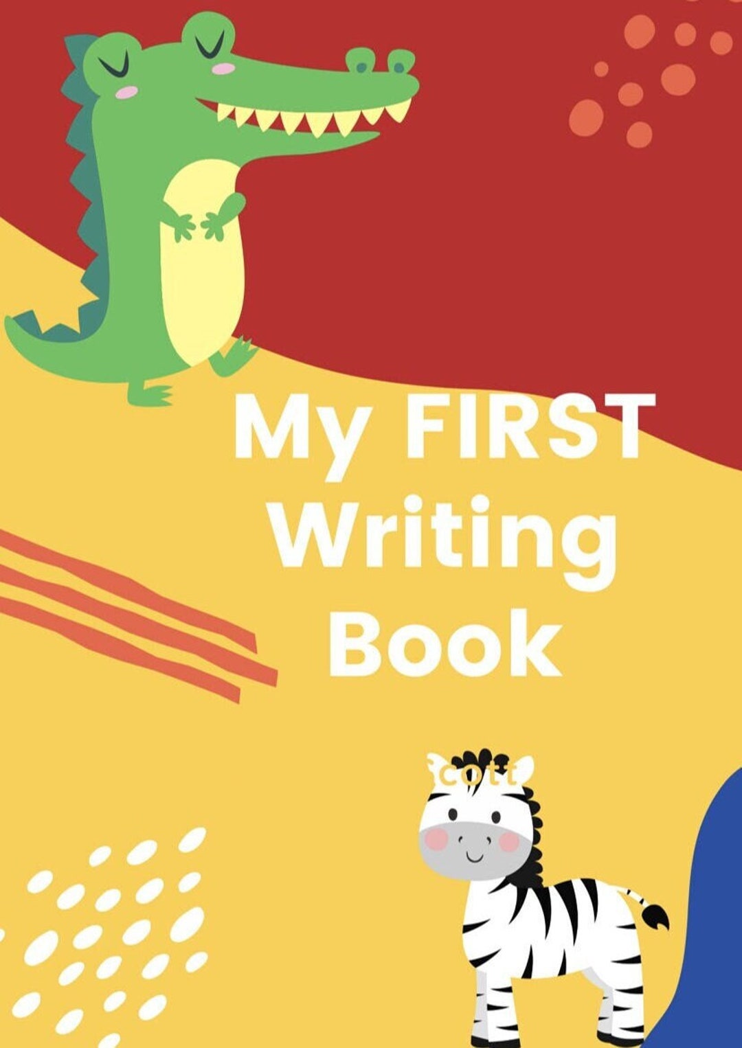 My First Writing Book - Etsy