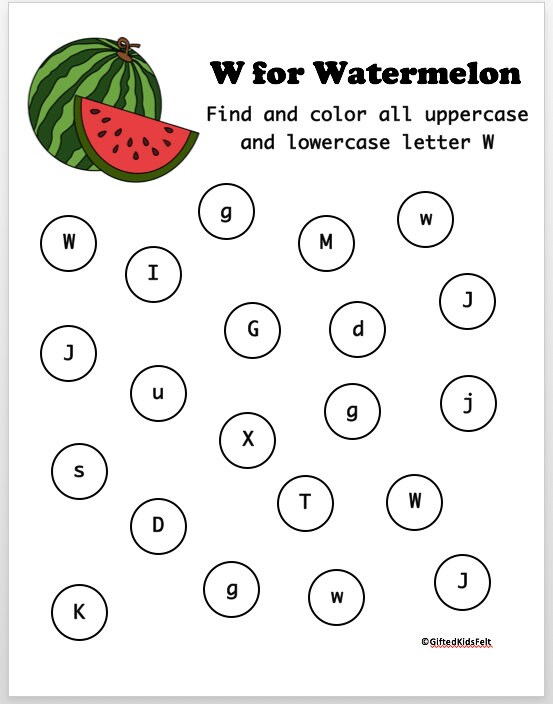 Printable PDF Find the Letters/alphabets Activity Sheets A-Z for Kid ...