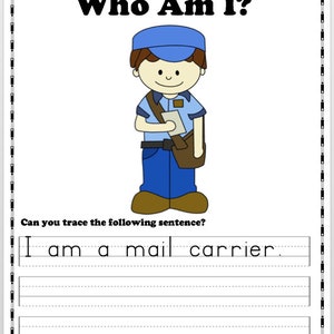 Printable PDF Community Helpers, Social Studies, for Kids, Children ...