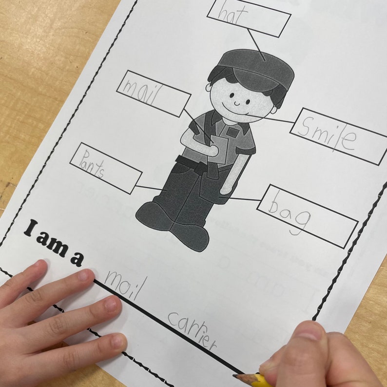 Printable PDF Community Helpers, Social Studies, for Kids, Children ...