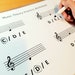 Printable PDF Music Theory Flash Cards and Worksheets, Daycare, Child ...