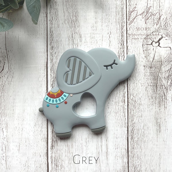 Elephant Teether - Etsy