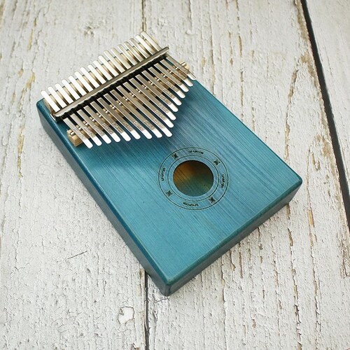 Personalize Simple Pink Pine Wood Engraved 17 Key Kalimba - Etsy