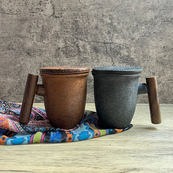 Ceramic Mug With Lid - Etsy