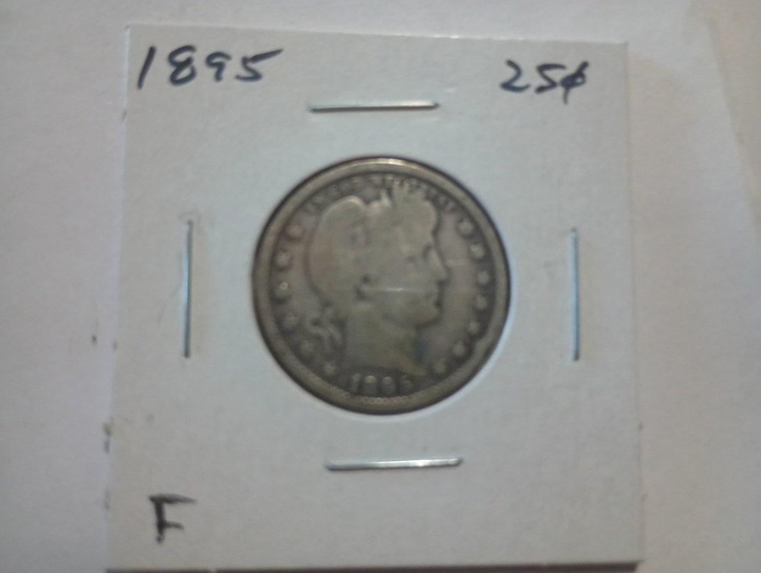 1895 BARBER Quarter - Etsy