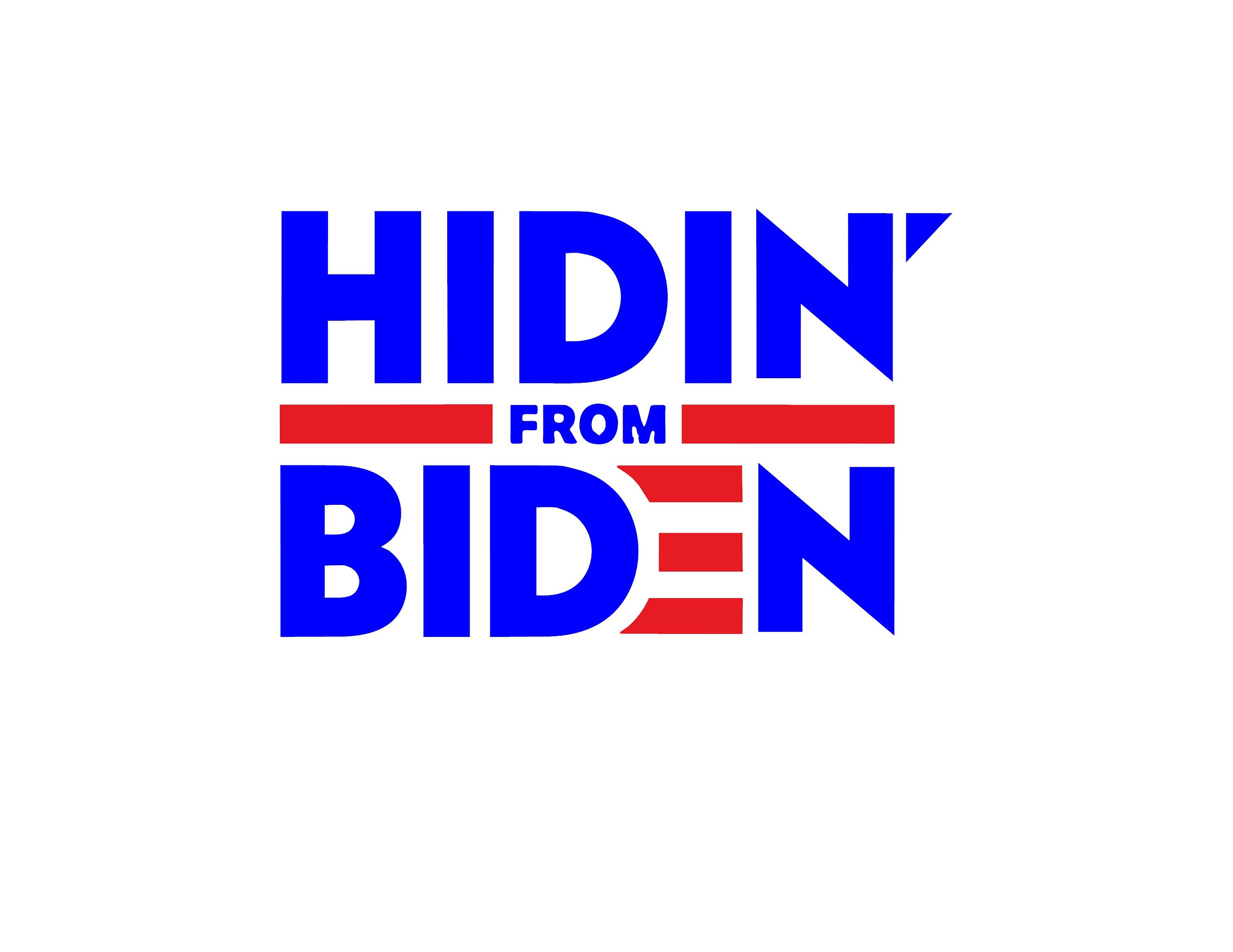 Hidin From Biden Sticker Funny Creepy Joe Biden Vinyl Decal | Etsy