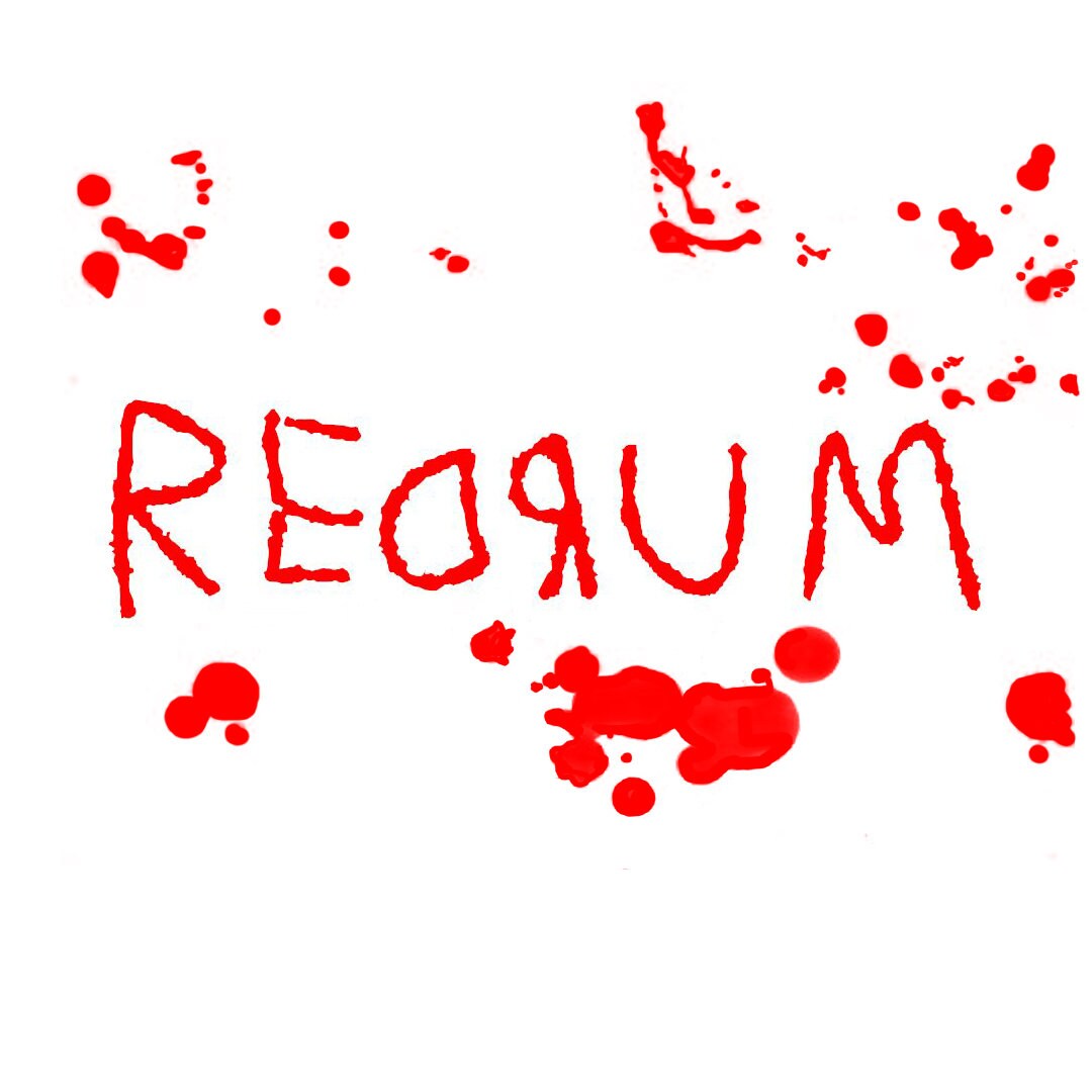 REDRUM Sticker W/ Blood Splatter the Shining Murder Horror Vinyl Car ...