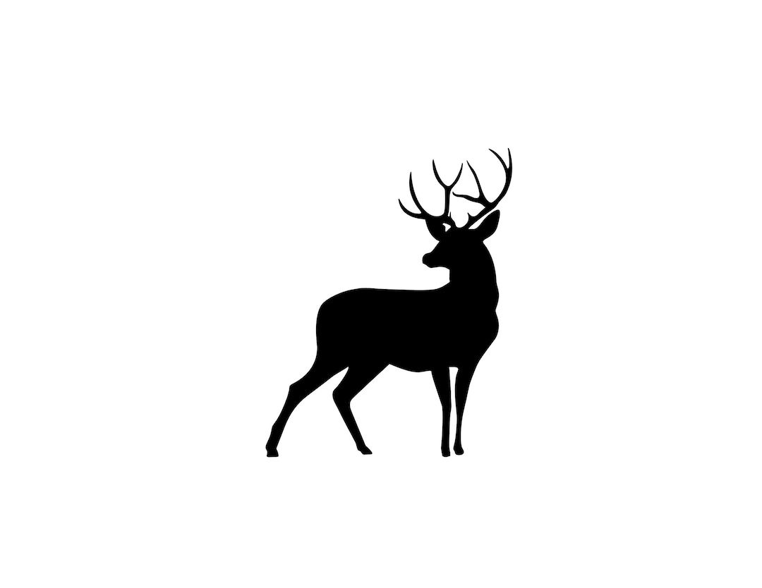 Standing Buck Sticker - Deer Vinyl Decal Car Truck - Etsy