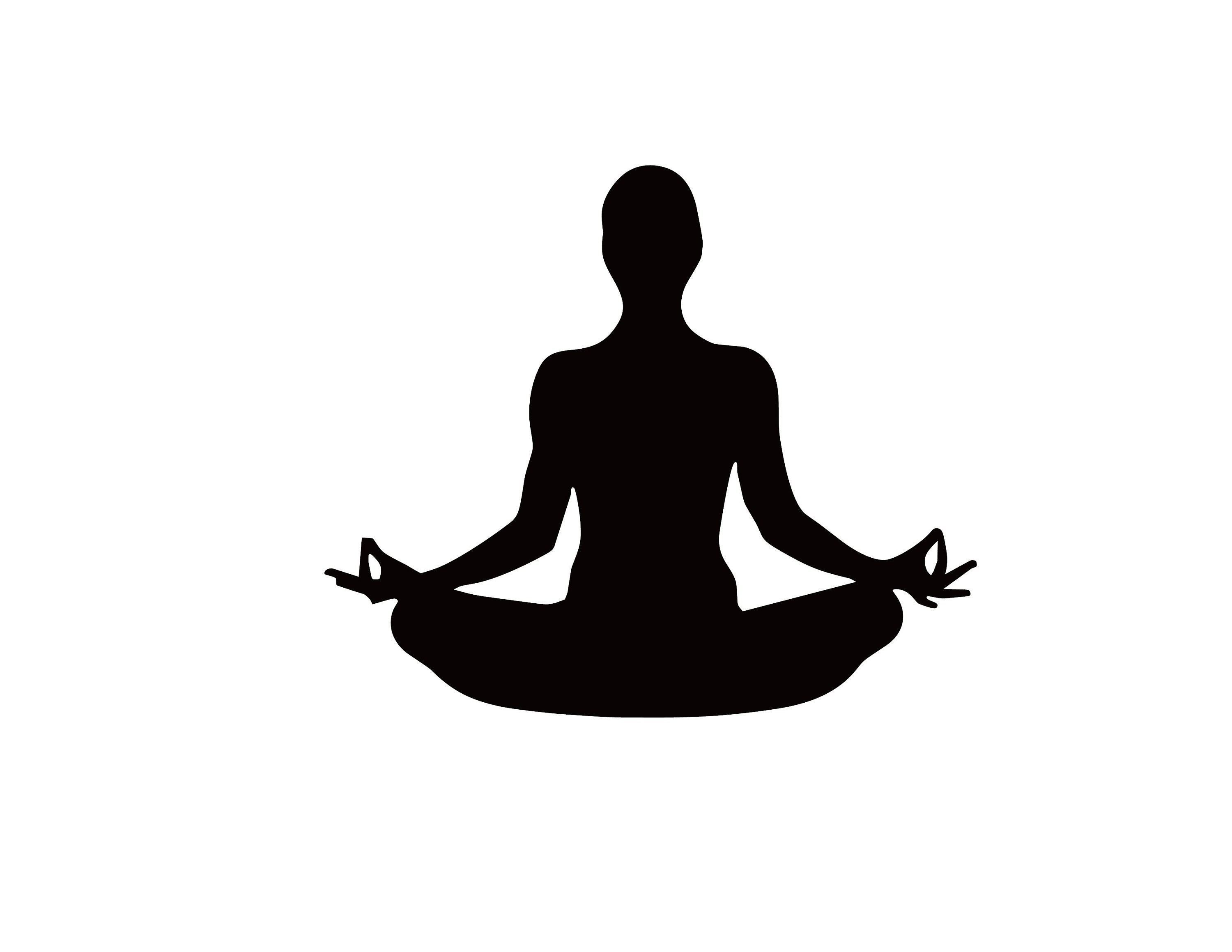Meditation Sticker Relax Meditate Yoga Buddha Vinyl Stickers Decal Car ...