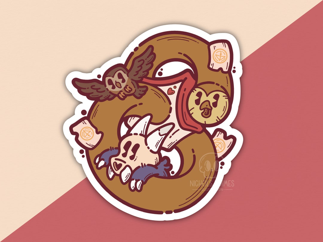 Hooty 4 Inch Sticker - Etsy