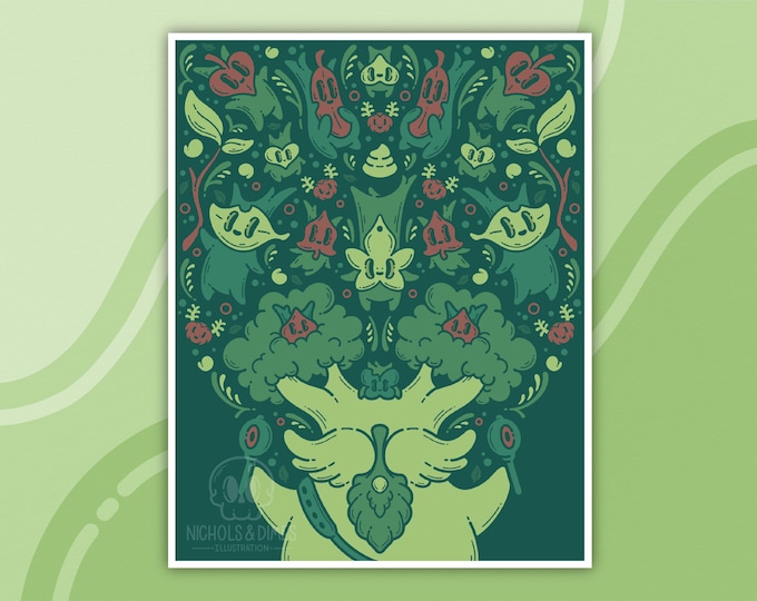 Hestu and Koroks Art Print - Etsy