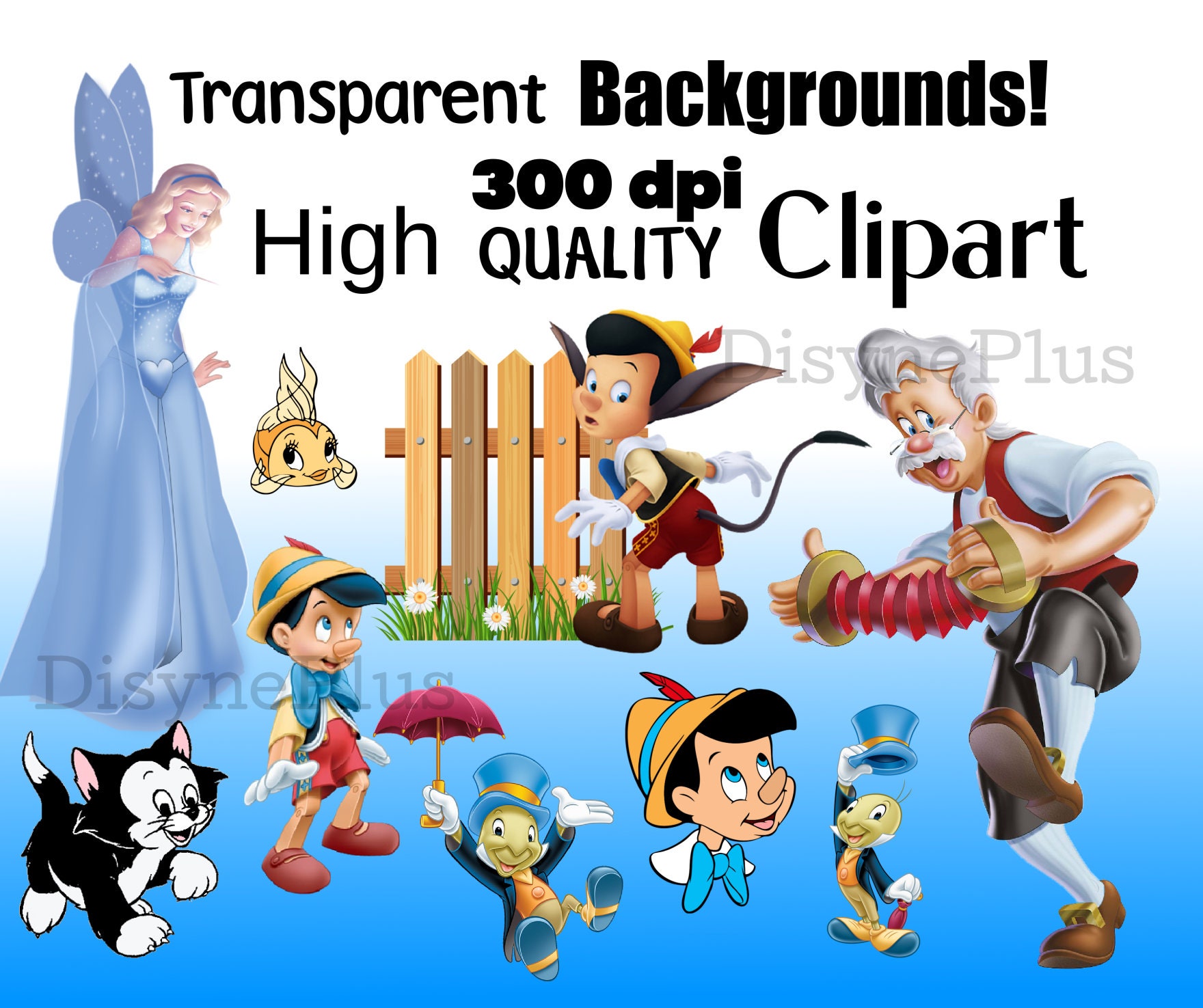 Pinocchio PNG Clipart Pinocchio SVG Geppetto Digital - Etsy UK