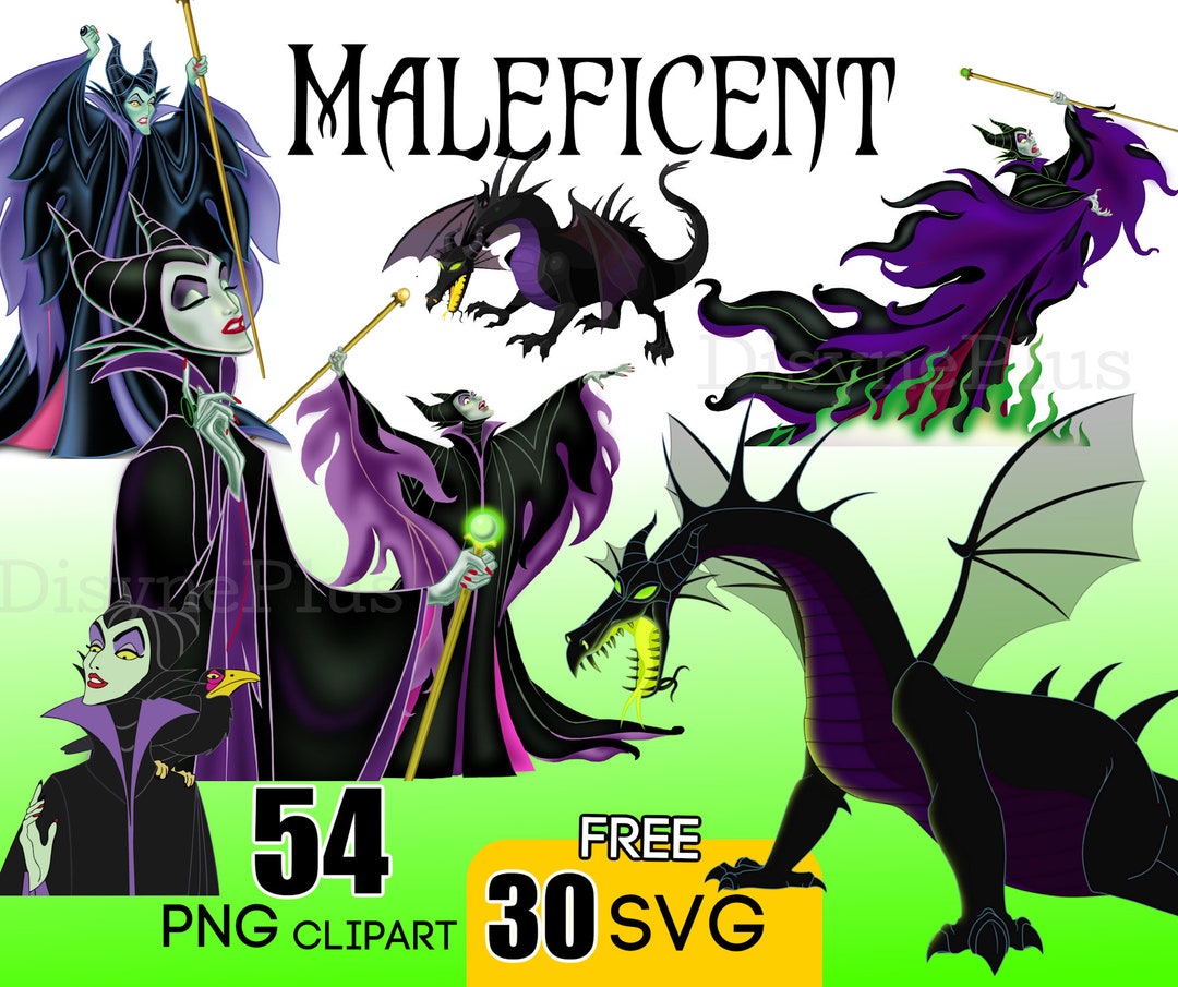 Maleficent PNG, Maleficent SVG, Maleficent Clipart, Villain Svg ...