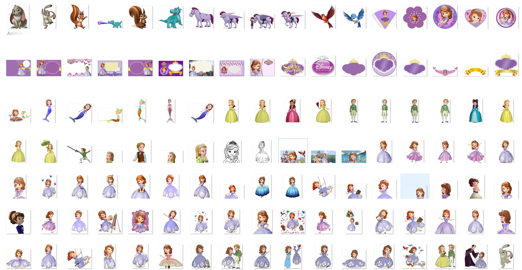 Sophia the First PNG, Sophia Clipart Bundle, Instant Download, Sophia ...