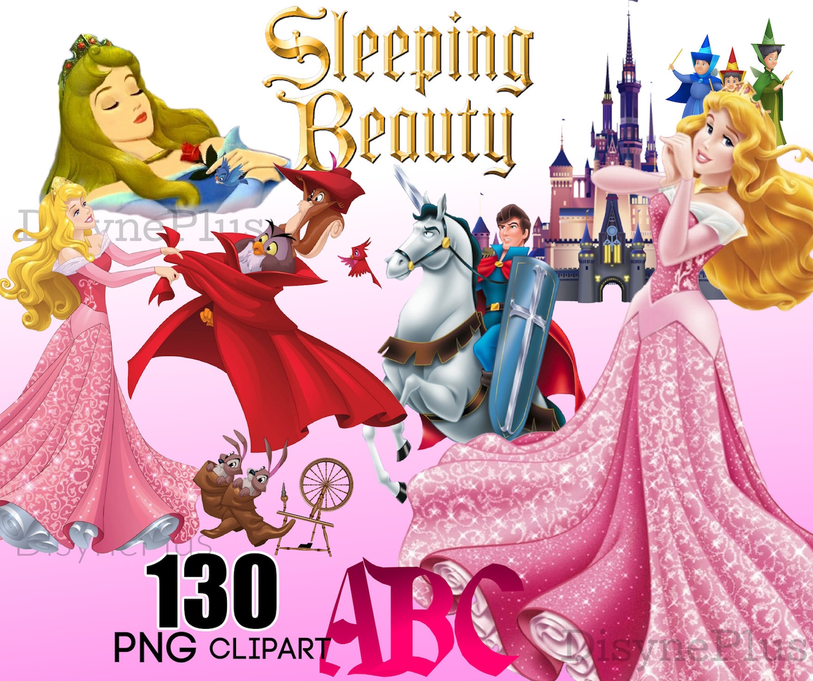 Aurora Clipart, Sleeping Beauty PNG, Sleeping Beauty Clipart, Princess ...