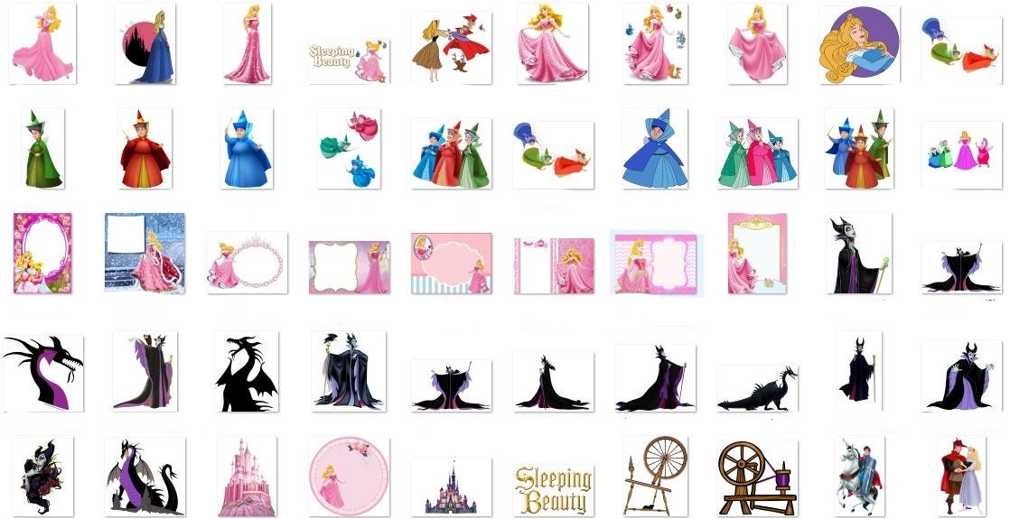 Aurora Clipart, Sleeping Beauty PNG, Sleeping Beauty Clipart, Princess ...