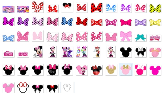 Fiocco Rosa Minnie Clipart 100 Cm Maus Kopf Form Mosaik Ballon DIY