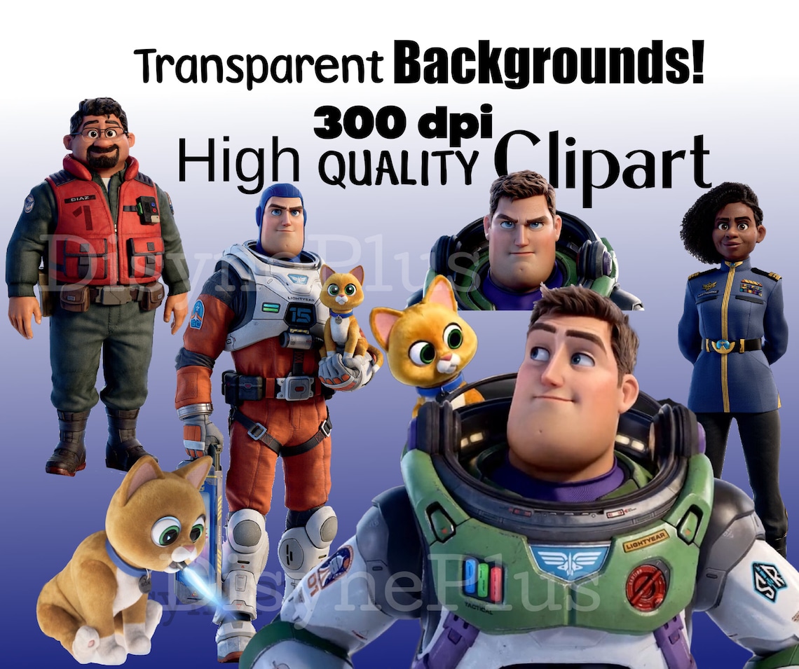 Digital Lightyear Clipart PNG, Buzz Lightyear SVG Digital Download ...
