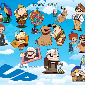 Up PNG, up Clipart, up SVG, up Sublimation, Movie Digital Download ...