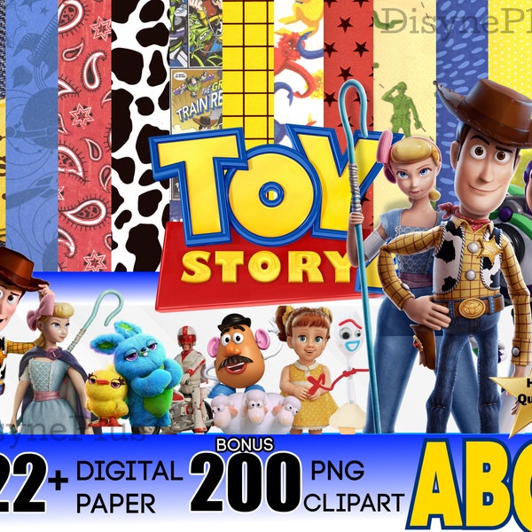 Toy Story Papers - Etsy
