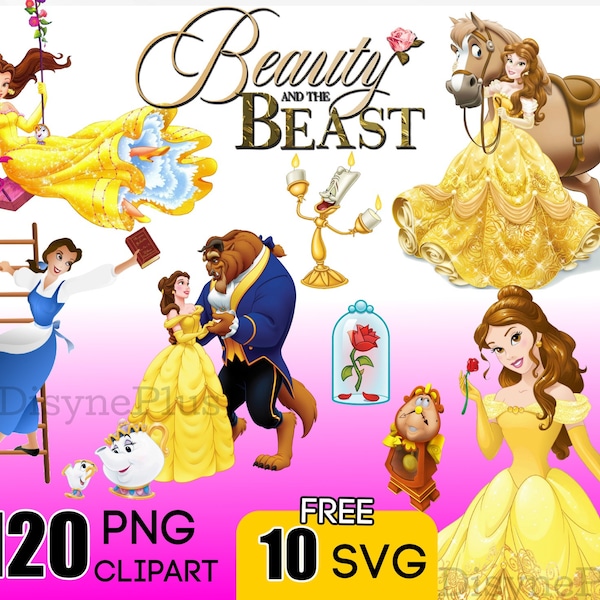 Beauty and the Beast Cake Topper - Etsy